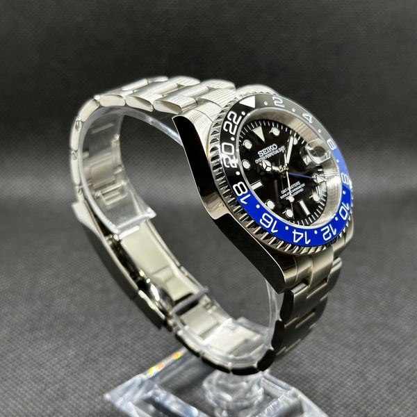 Seiko Mod GMT "Batman" Dive Watch (Premium Dial) – Somerville Watch Co.